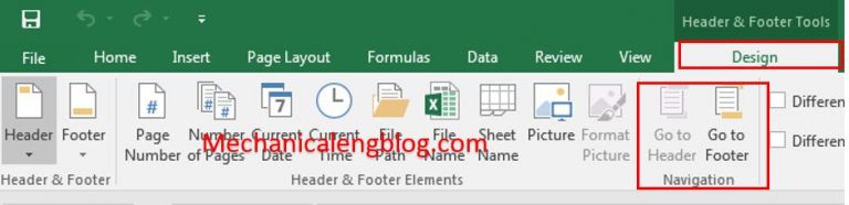 How To Insert Header And Footer In Excel Mechanicaleng Blog How To Insert Header And Footer In Excel Mechanicaleng Blog