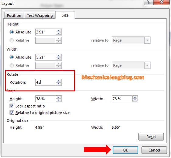 How To Rotate Photo In Word Poolu