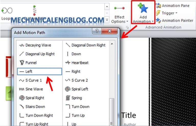 Create a menu in PowerPoint by Hyperlink - Mechanicaleng blog