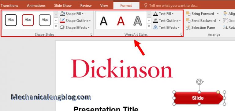 How to create Hyperlink in PowerPoint - Mechanicaleng blog