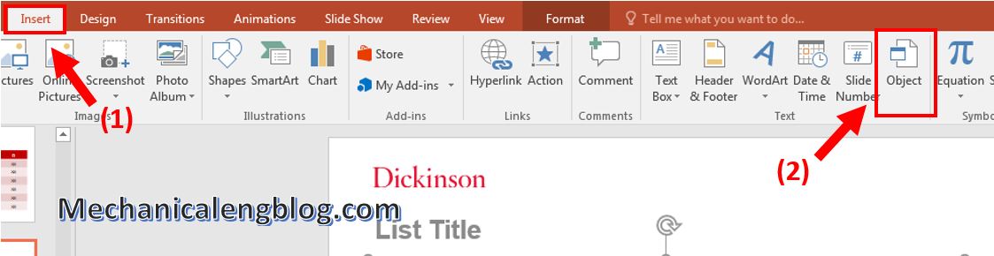 How To Attach File In Powerpoint Mechanicaleng Blog