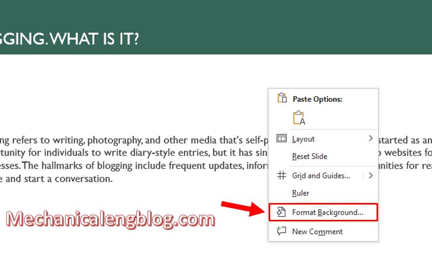 How To Change Background Color In Powerpoint Mechanicaleng Blog