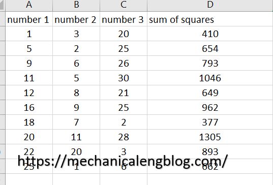 How To Calculate Sum Of Squares In Excel Mechanicaleng Blog